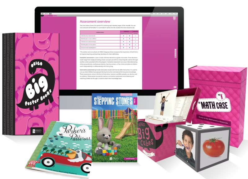 Stepping Stones Pre K | Preschool Math Curriculum | ORIGO