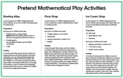 Early Learners: Pretend Math Play Activities | ORIGO Education