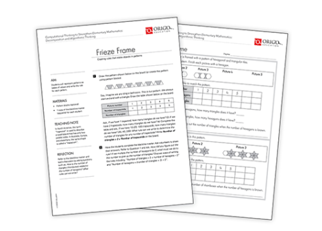 Computational Thinking Activities | ORIGO Education