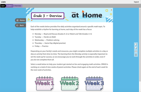 ORIGO Education Offers Teachers, Parents and Caregivers Wealth of ...